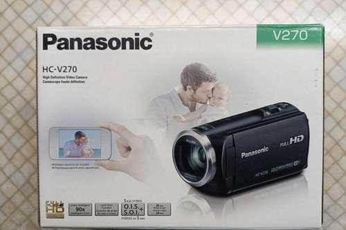 Цифровая видео камера Panasonic HC-V270 50x zoom