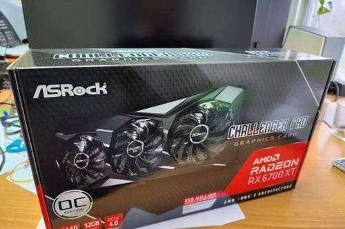 Продам видеокарту Asrock RX6700XT 12Gb новая