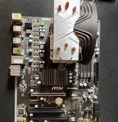Комплект MSI 970A-G43 plus/AMD FX 8320/8Gb DDR3