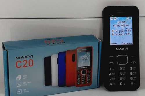 Мобильный телефон Maxvi C20 black