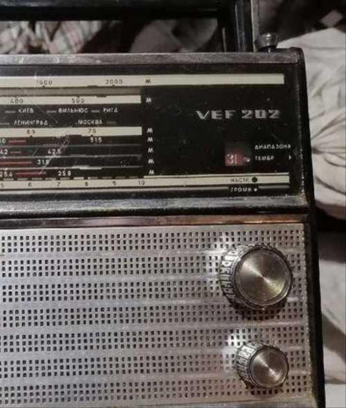 Радио приёмник vef 202