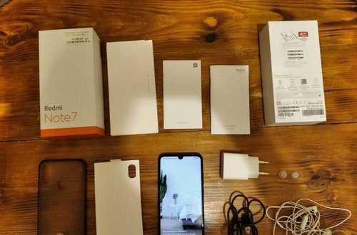 Телефон рабочий Xiaomi Redmi Note 7 в хорошем сост