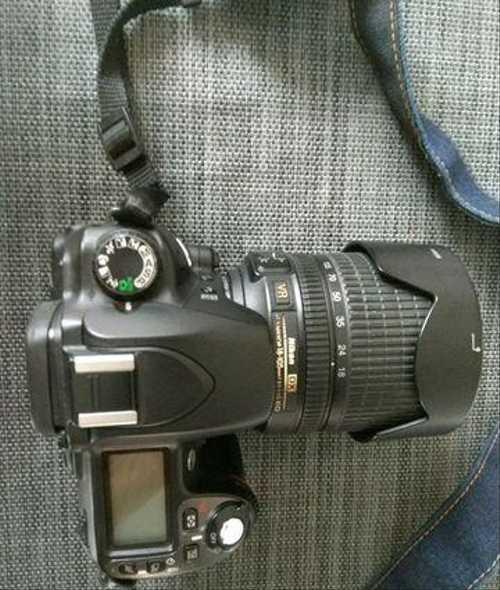 Фотоаппарат Nikon D80 + объектив Nikon Nikkor 18-1