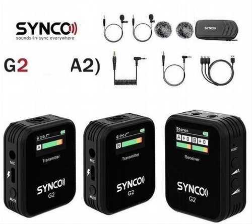 Микрофон Synco G2 A2 (радиосистема-2 микрофона)