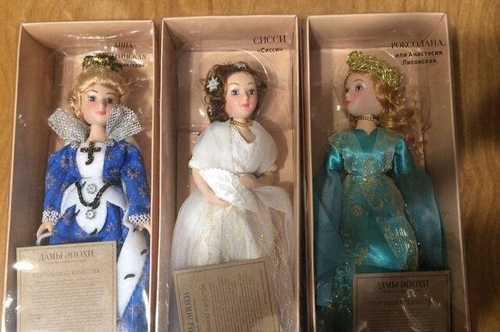 Куклы из коллекции "Дамы эпохи"