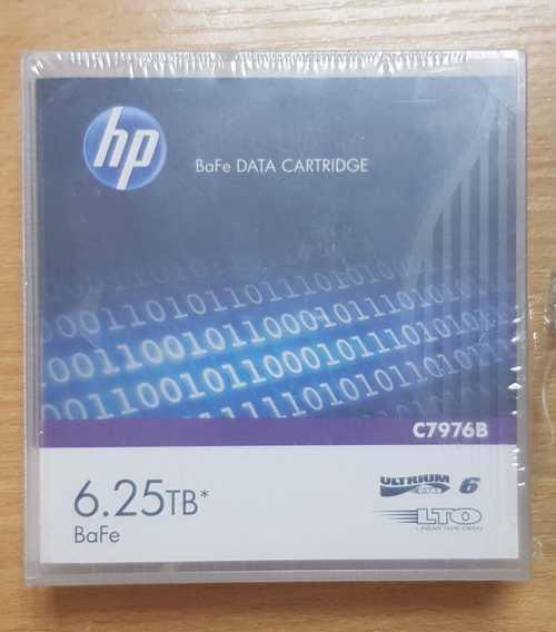 Картридж хранения данных HP LTO-6 Ultrium 6.25Тб