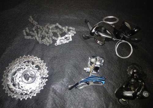 Трансмиссия Shimano Deore 3х8