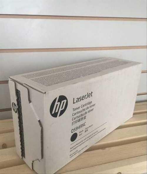 Картридж HP оригинал Q5949A 5949X вскр коробка