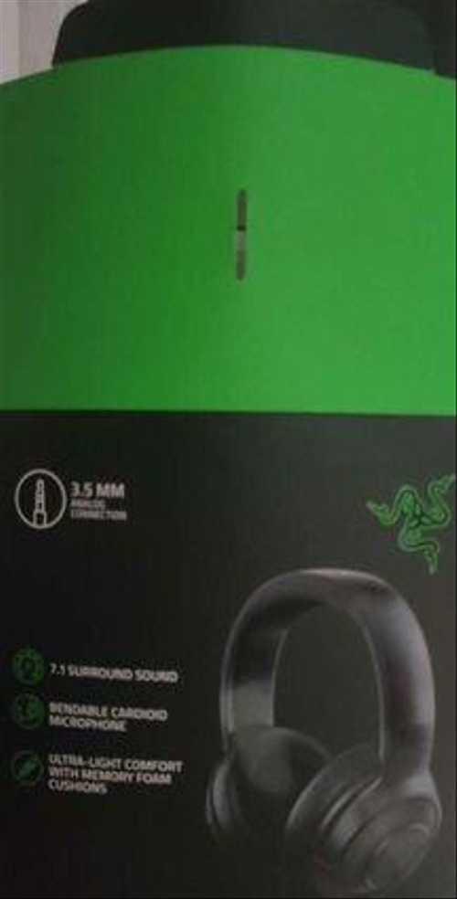 Игровые наушники razer