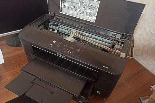 Принтер цветной струйный Epson WF-7015