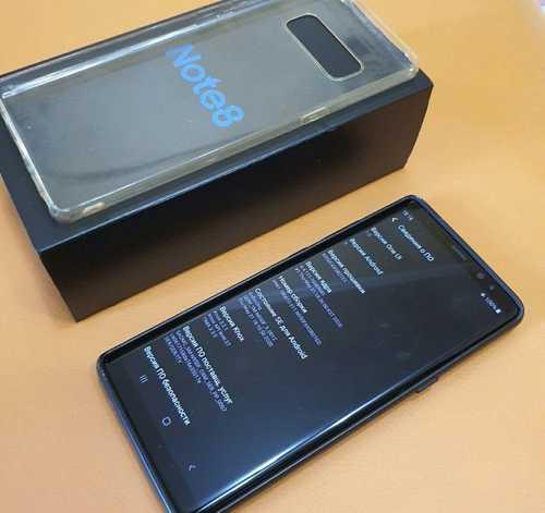 Samsung Galaxy Note 8 (SM-N950F/DS) Midnight Black