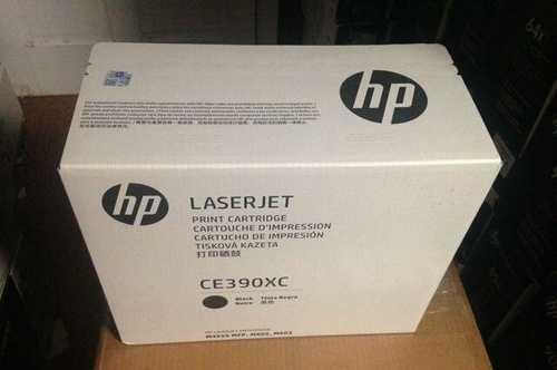Оригинальный картридж HP CE390XC. Новый