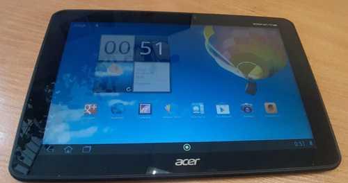 Планшет Acer Iconia Tab A510, 32Gb, 10"