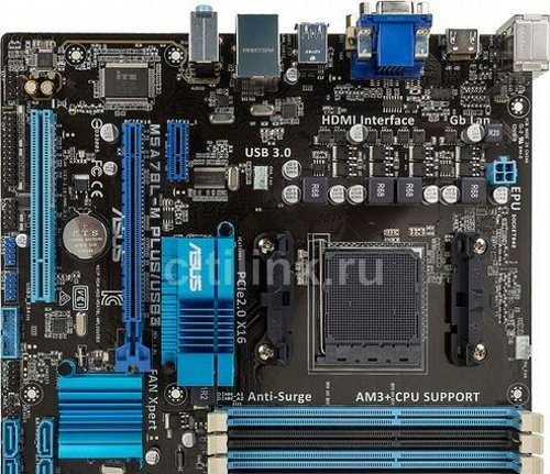 Связка AMD FX 8320+asus M5A78L-M plus/USB3+28Гб