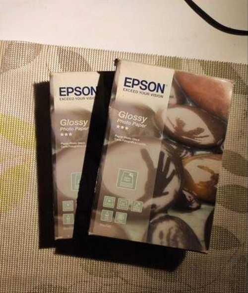 Фотобумага epson 10*15 глянец 2 уп. *60л