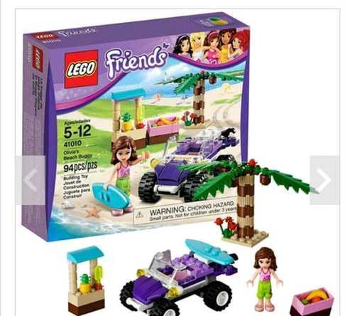 Lego Friends 41010 Пляжный автомобиль Оливии