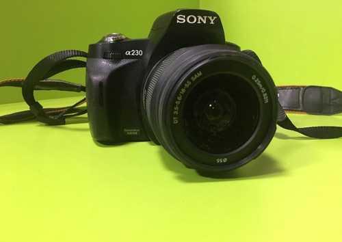 Зеркальный фотоаппарат Sony a230