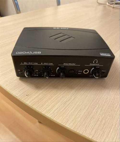 Звуковая карта e-mu 0204 usb