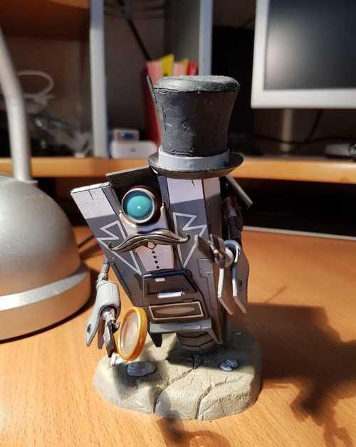 Фигурка Claptrap Gentle + артбук. Borderlands 2