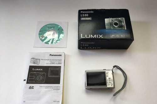 Фотоаппарат Panasonic Lumix DMC-LS80 рабочий