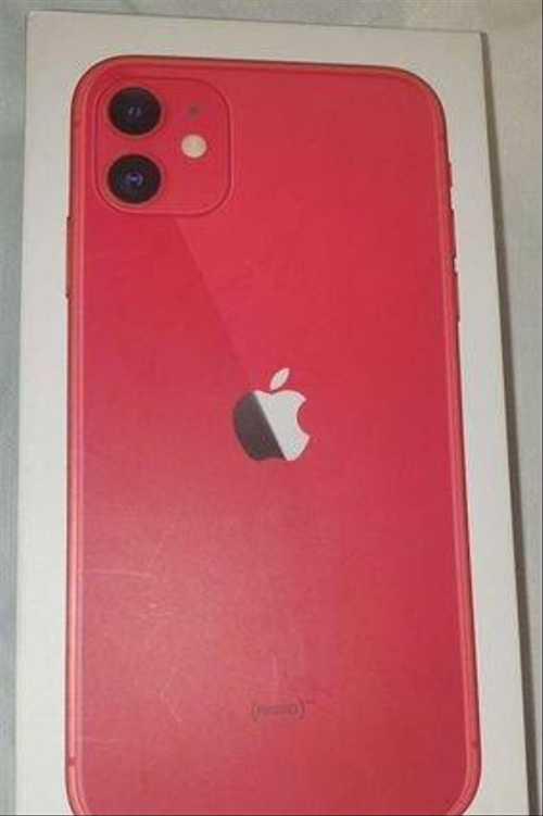 Коробка от iPhone 11 Red 128GB