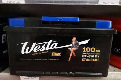 Аккумулятор westa Black 100 а\ч о.п