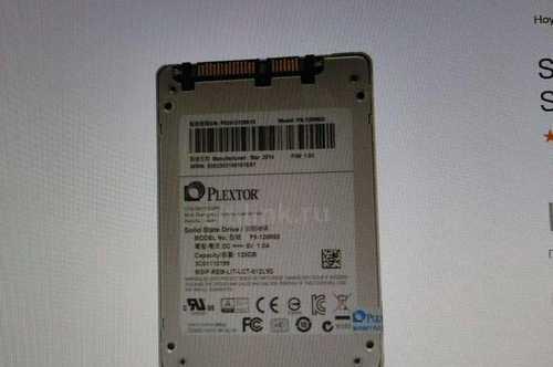 Жесткий диск ssd Plextor m6s px-128m6s 128gb, 2.5