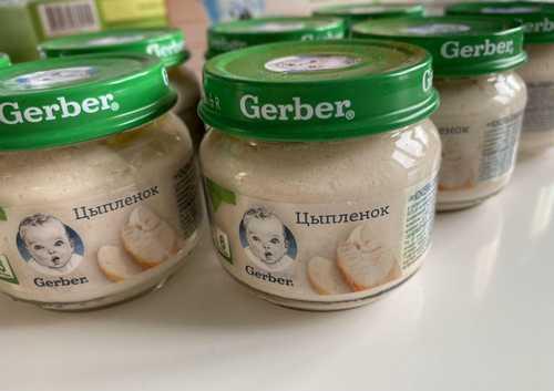 Пюре Цыплёнок Gerber 80г
