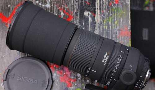 Sigma AF 170-500mm F5.0-6.3 DG Nikon