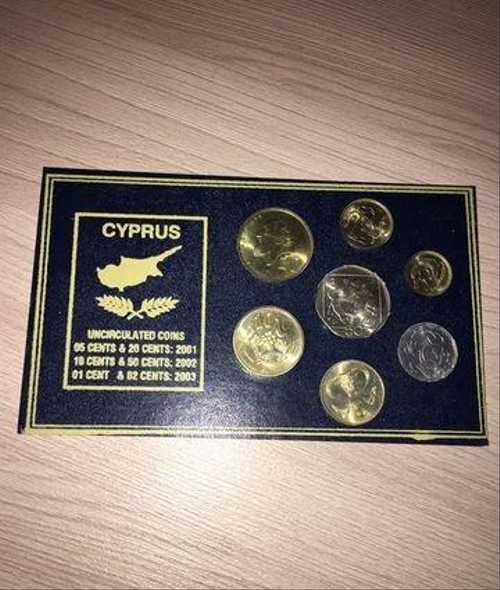 Набор монет кипр