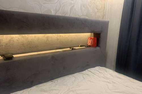 Кровать с матрасом спальная система verda