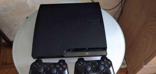 Игровая приставка ps3 slim прошитая