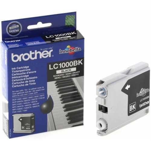 Картридж Brother LC-1000BK