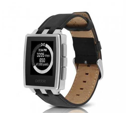 Pebble Steel Silver Новые Русское меню