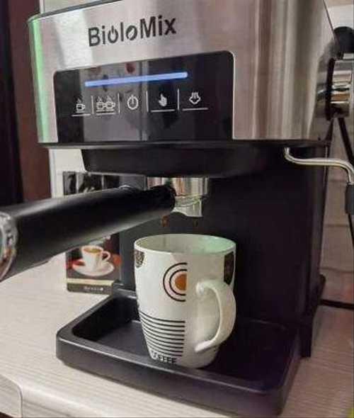 Кофемашина рожковая Biolomix новая