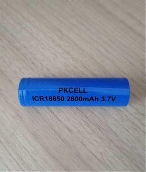 Аккумуляторы Li-ion pkcell ICR 18650