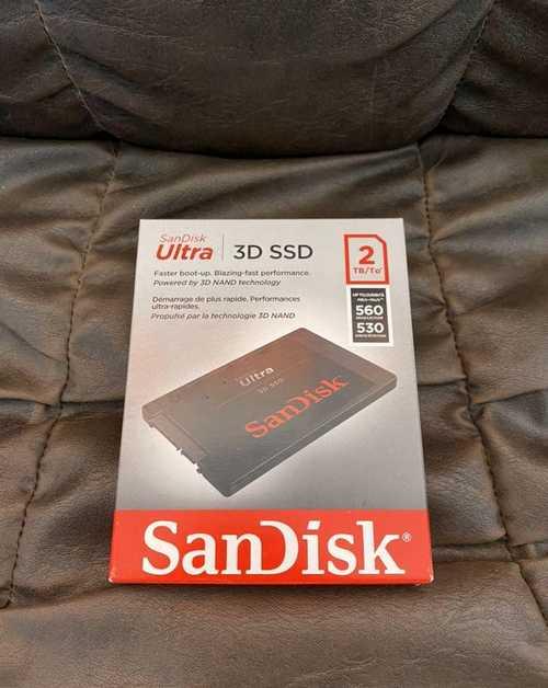 SanDisk 3D SSD 2Tb (sdssdh3-2t00-g25 )