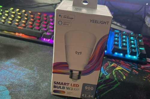 Умная лампочка yeelight smart led bulb w3