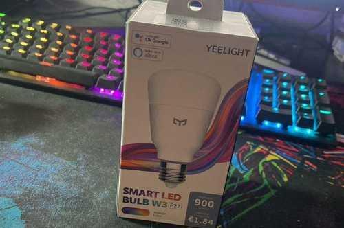 Умная лампочка yeelight smart led bulb w3