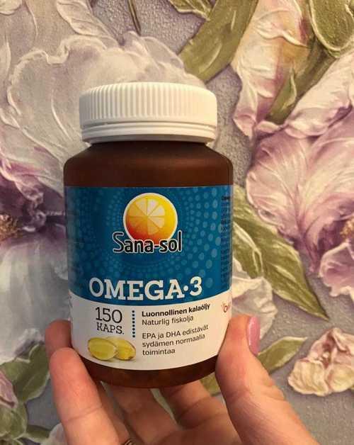 Sana-sol omega-3 омега-3 сана сол