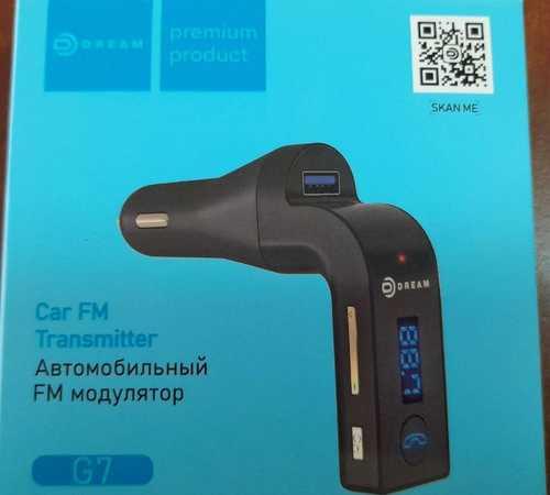 FM-трансмиттер Dream G7 Bluetooth новый