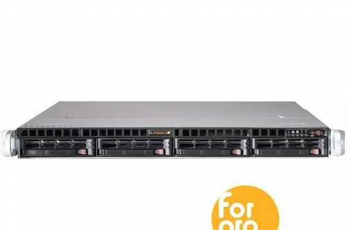 Сервер Supermicro 815 4x3.5"/2xE5-2620v2/64GB/R