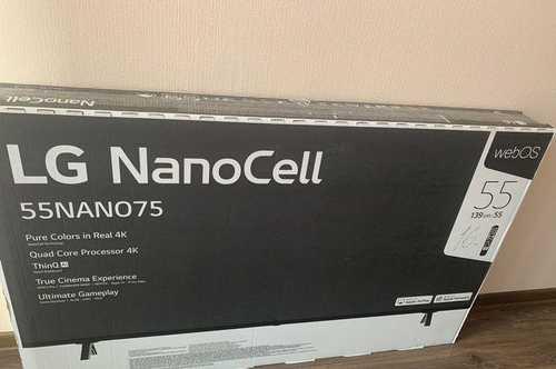 LG 55nano756PA NanoCell новый запечатанный