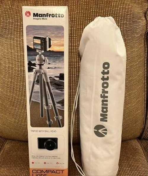 Штатив manfrotto compact light