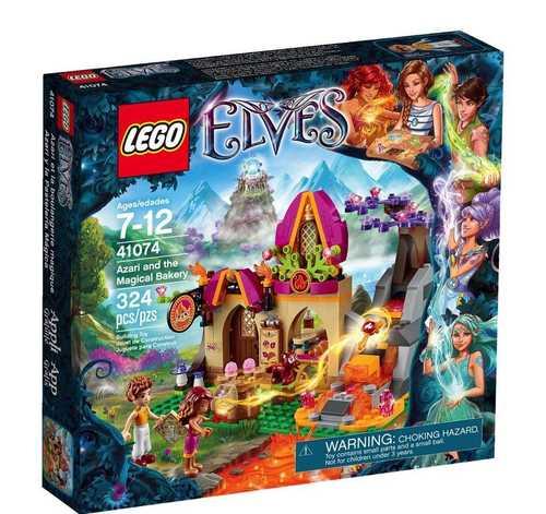 Lego Elves* 41074 Волшебная Пекарня Азари /новый