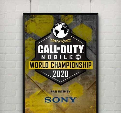 Постер Call of duty: Mobile чемпионат 2020