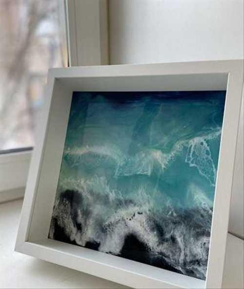 Море resinart