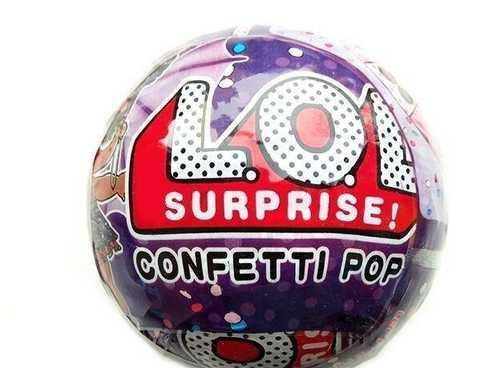 Кукла LOL Surprise Confetti Pop в фиолетовом шаре