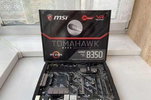 Материнская плата MSI B350 Tomohawk