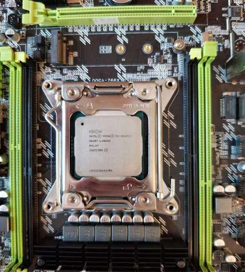 X99 + E5-2620v3 6 ядер 12 потоков M2 NVMe/SATA